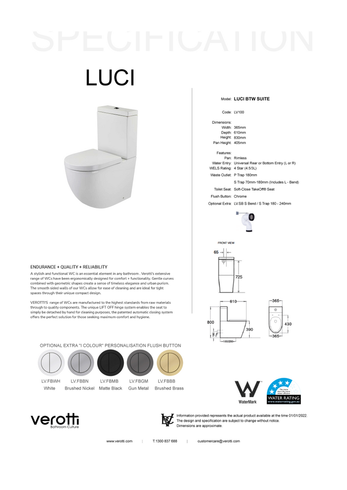 WC Toilet Complete Collection Page